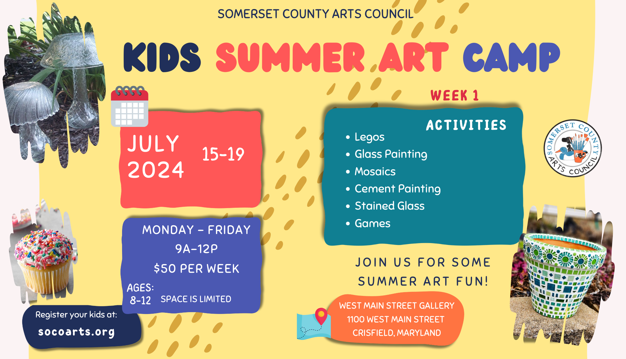 Week 1 Art Camp | Somerset County Arts Council